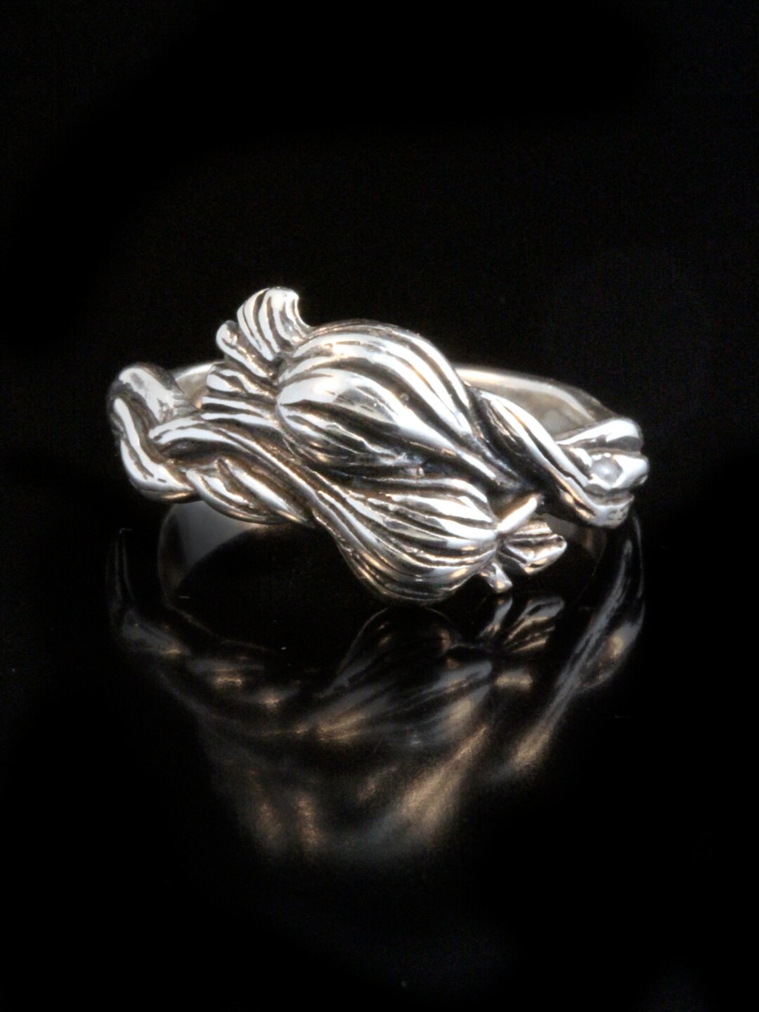 Garlic Ring Garlic Jewelry Vampire Jewelry Vampire Ring Garlic Braid ...