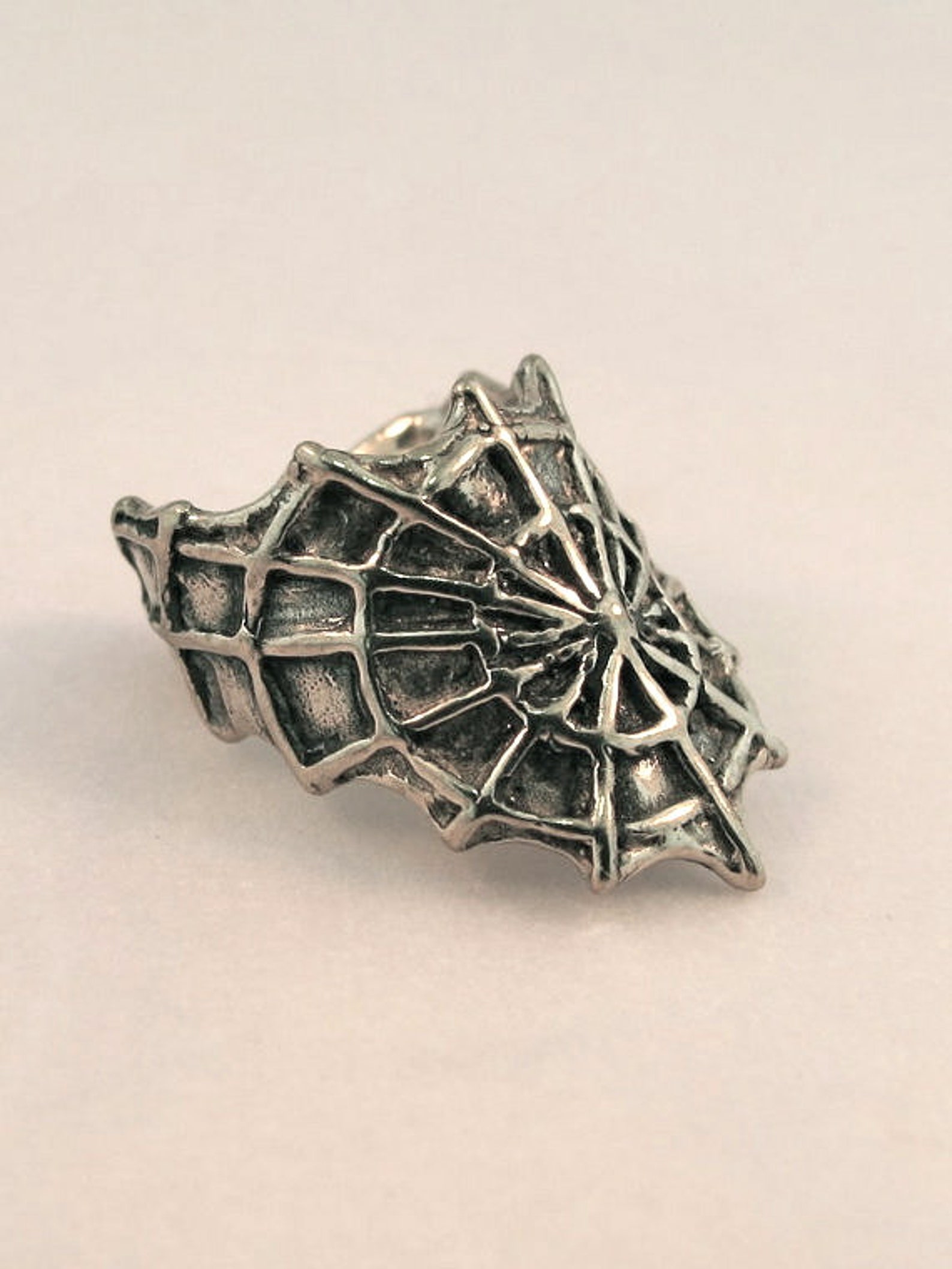 Spider Web Ear Cuff Silver Cobweb Ear Cuff Spider Web Jewelry - Etsy España