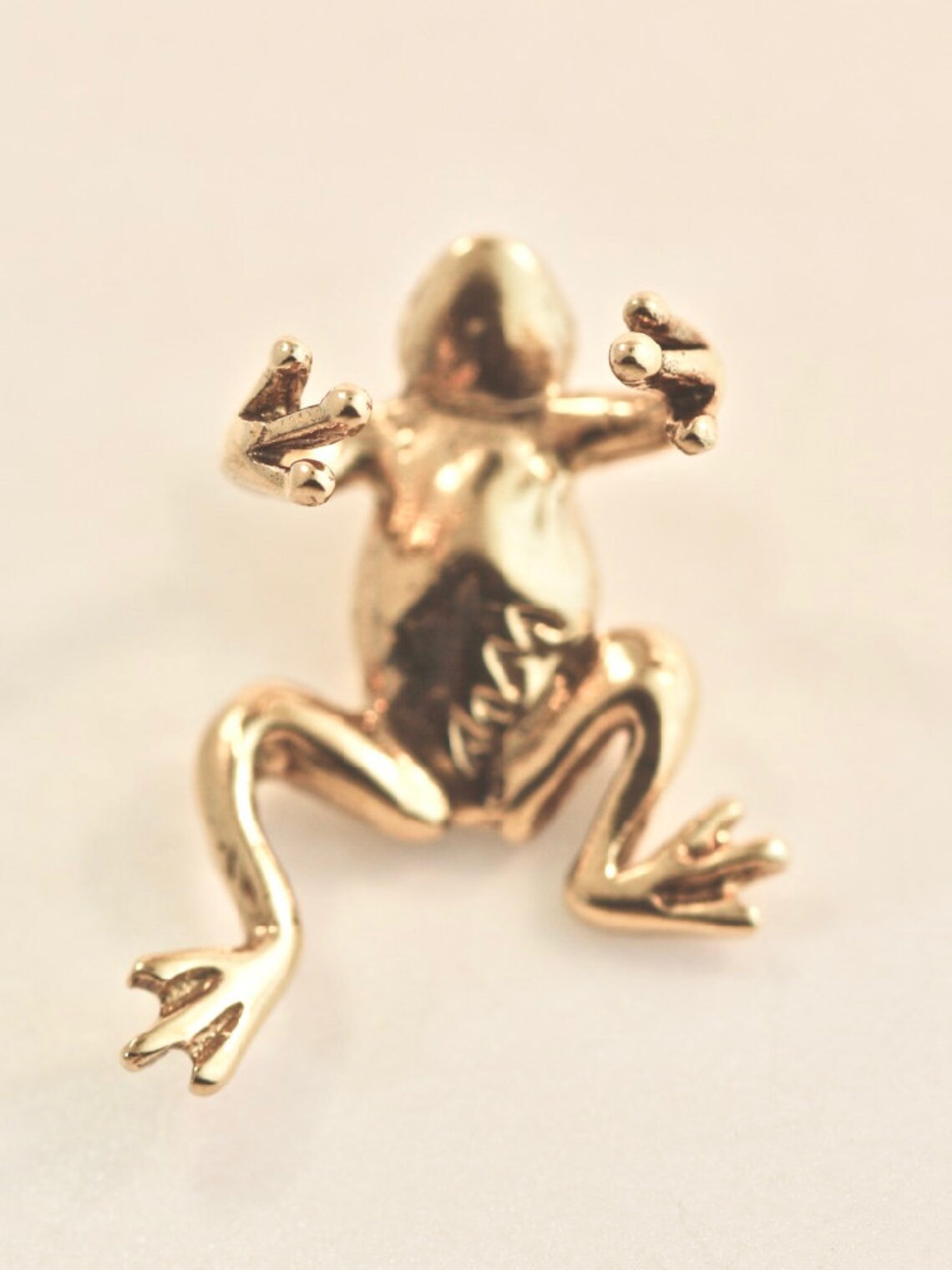 Frog Ear Cuff 14K Gold Frog Prince Ear Cuff Enchanted Frog - Etsy