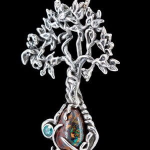 Opal Tree of Life Pendant Limited Edition Jewelry Opal Jewelry Tree ...