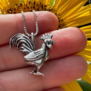 Chicken Charms Hen and Rooster - Sterling Silver - Homestead Jewelry ...