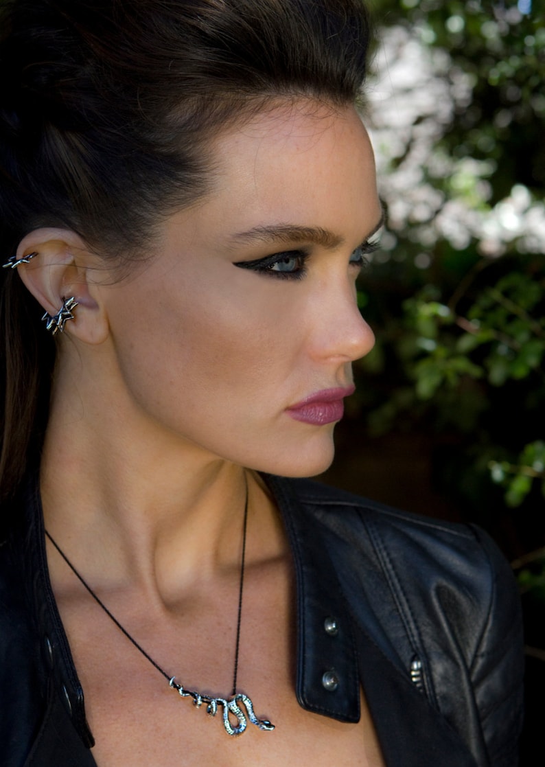 Ear Cuff Ninja Star Ear Cuff Star Jewelry Celebrity Ear Cuff - Etsy