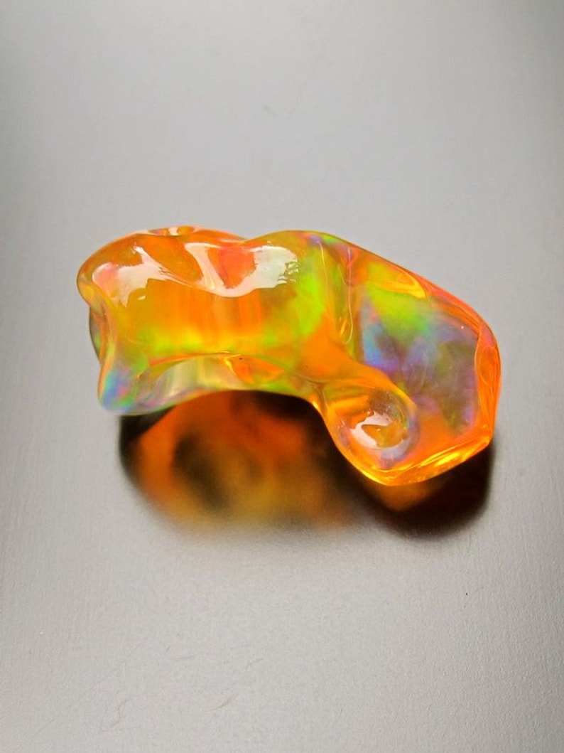 Mystic Sunset - Mexican Fire Opal - 7 Ct - Etsy