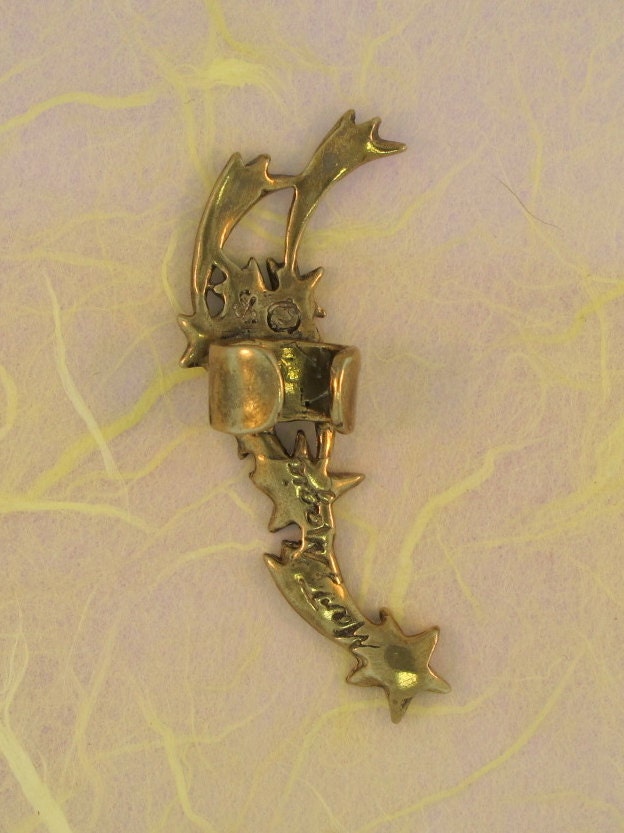 Star Ear Cuff Bronze Shooting Star Ear Cuff Comet Ear Cuff - Etsy