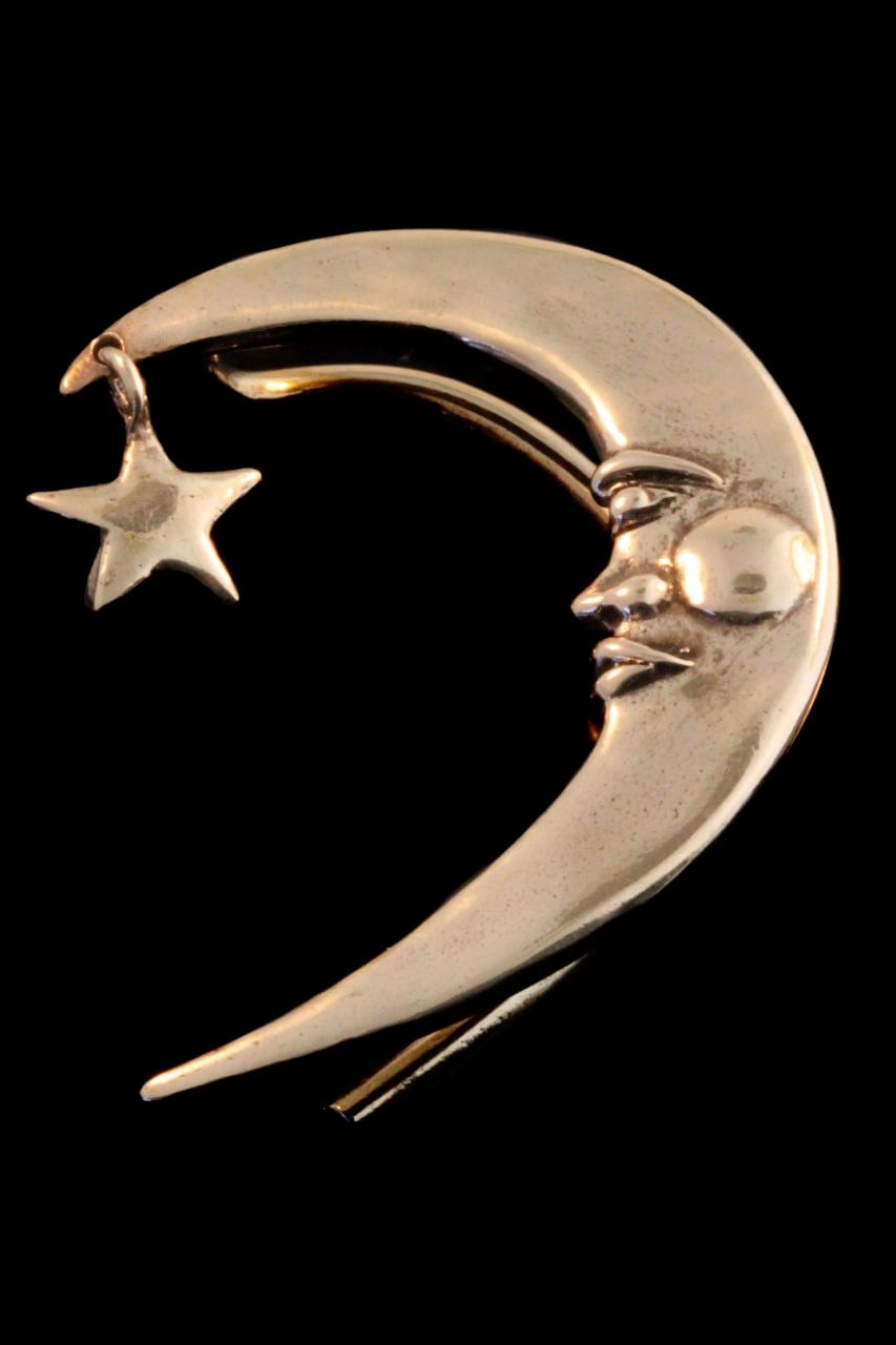 Crescent Ear Wrap Moon Ear Cuff Bronze Moon Ear Wrap Celebrity | Etsy