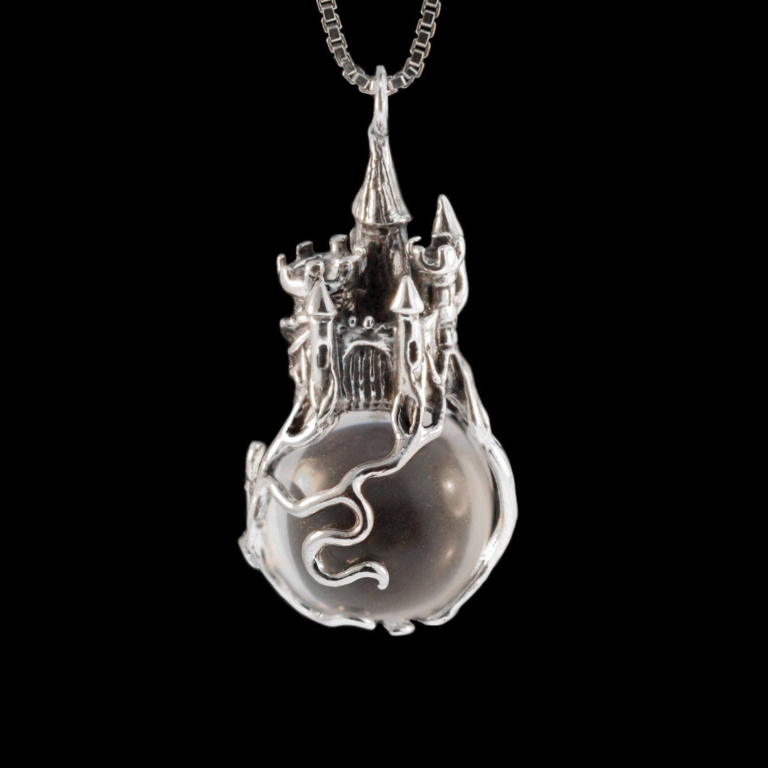 Castle Orb Pendant Castle Jewelry Castle in the Clouds Knights Jewelry ...