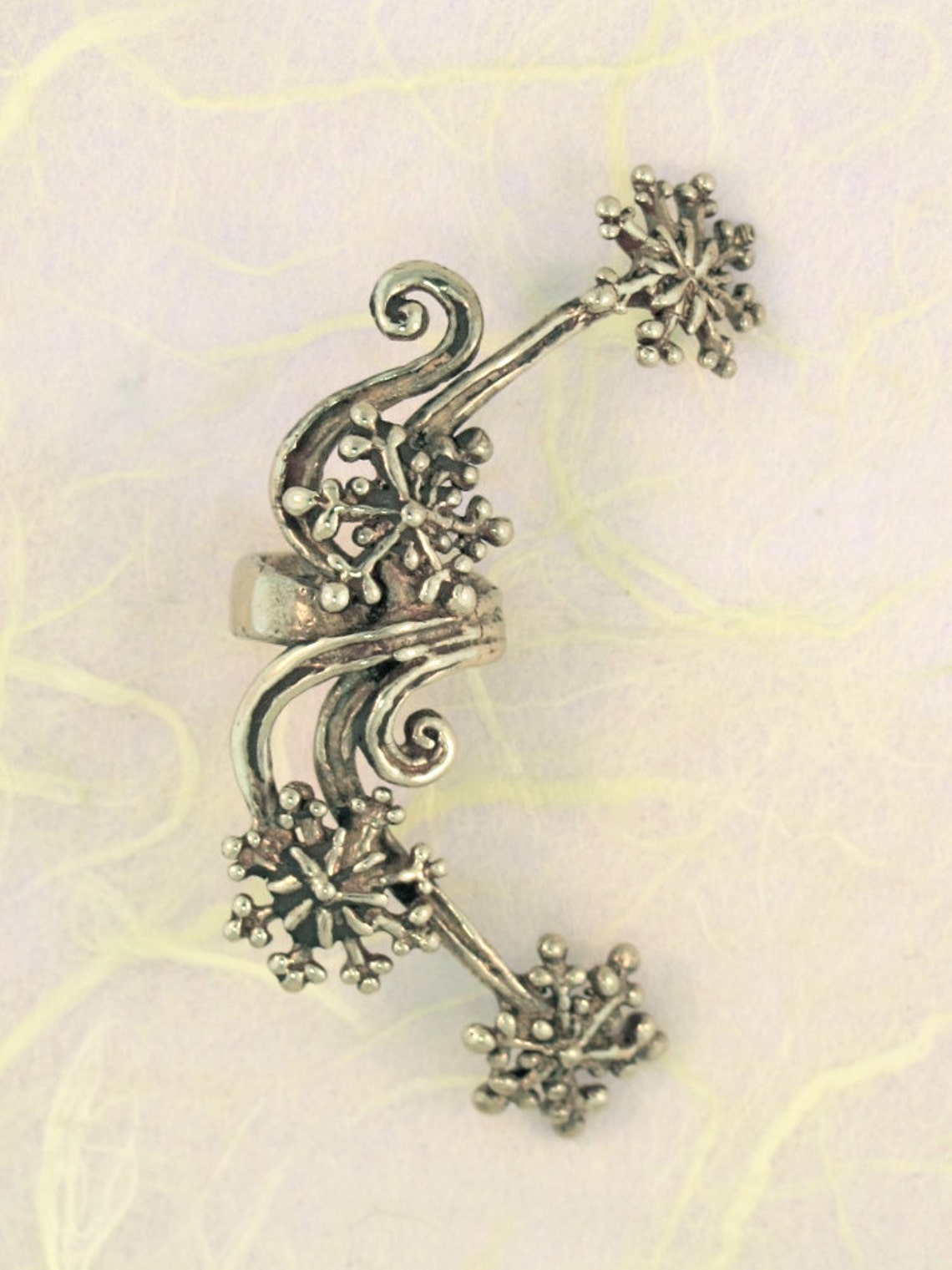 Star Ear Cuff Silver Star Earring Star Jewelry Starburst Ear - Etsy