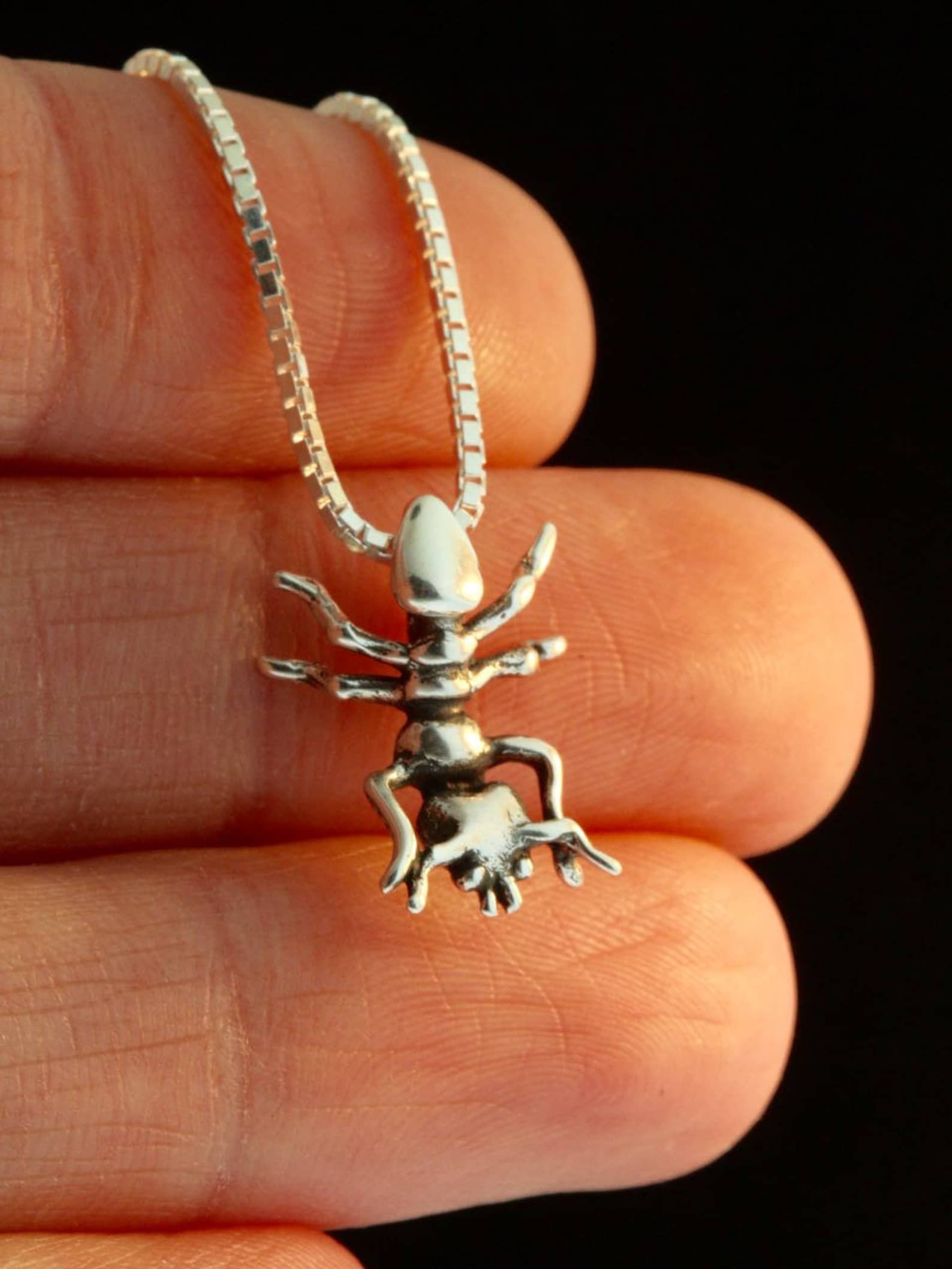 Ant Necklace Ant Charm Ant Pendant Bug Jewelry Bug Necklace - Etsy