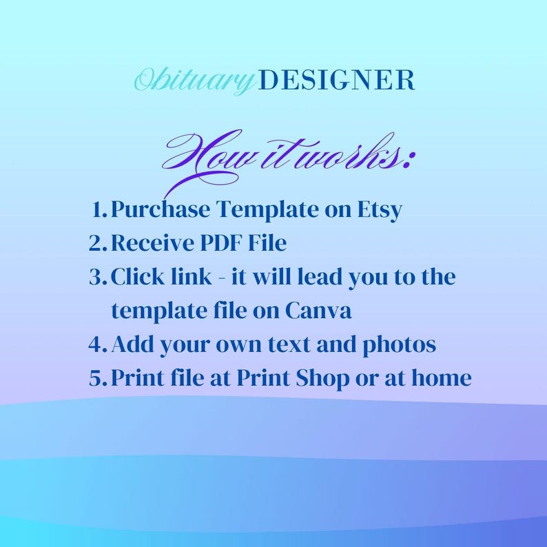 Funeral Template Package: Classic Green 4 Page Funeral Program Template ...