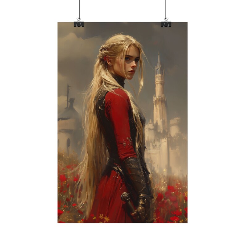 Poster of Aelin Galathynuis Queen Celaena Sardothien Throne of Glass ...
