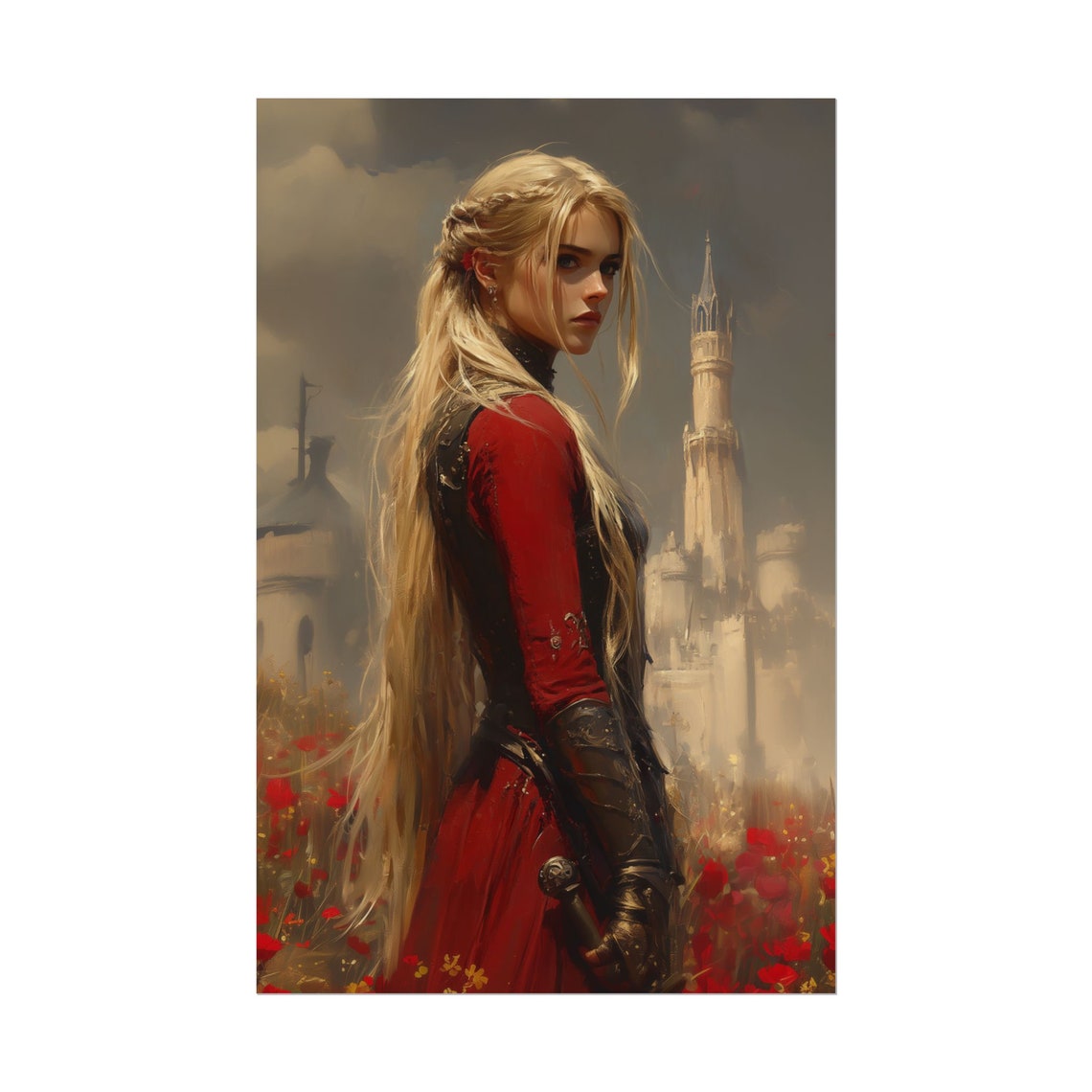 Poster of Aelin Galathynuis Queen Celaena Sardothien Throne of Glass ...