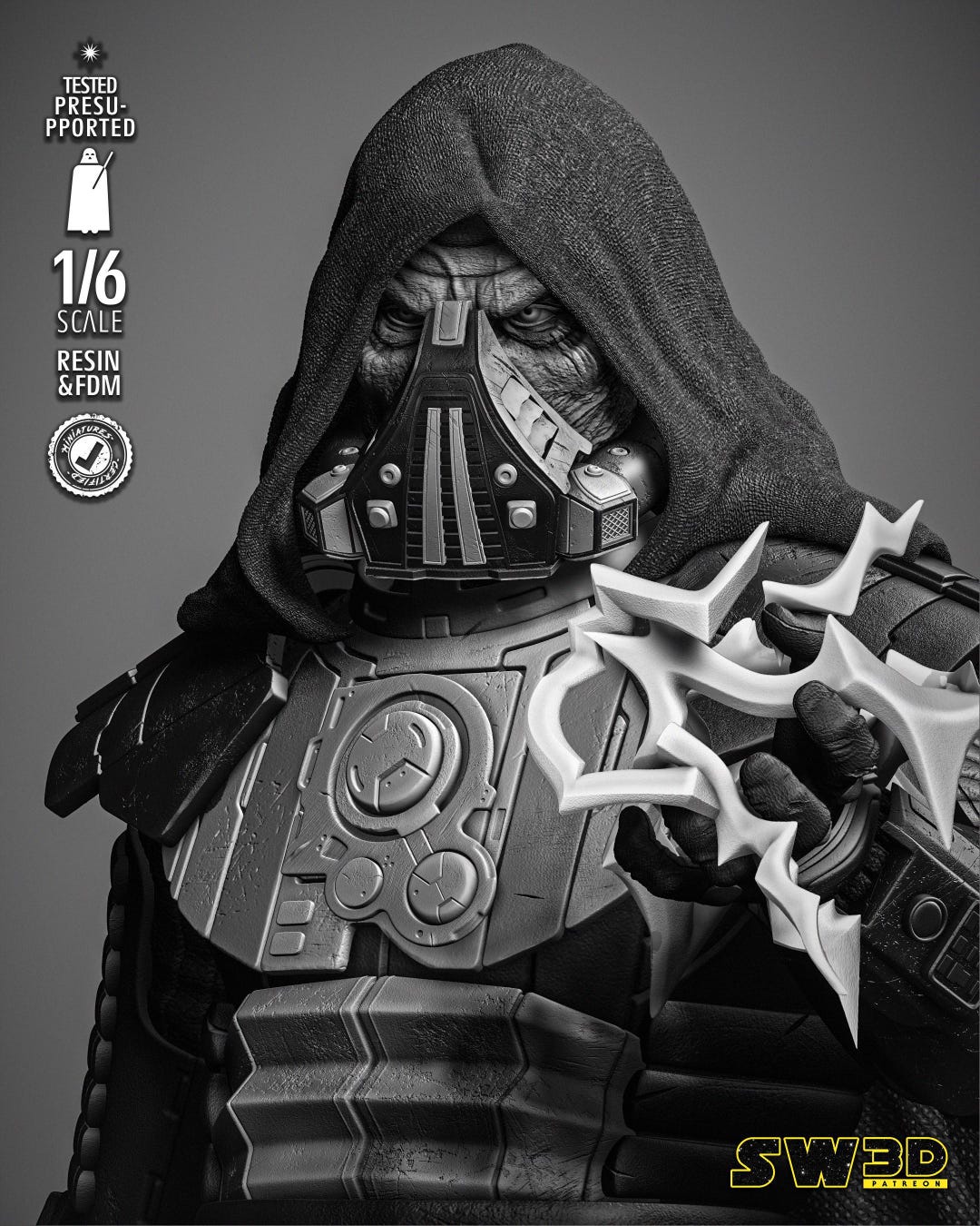 Darth Malgus Figure, Star Wars Old Republic Sith Lord Collectible ...