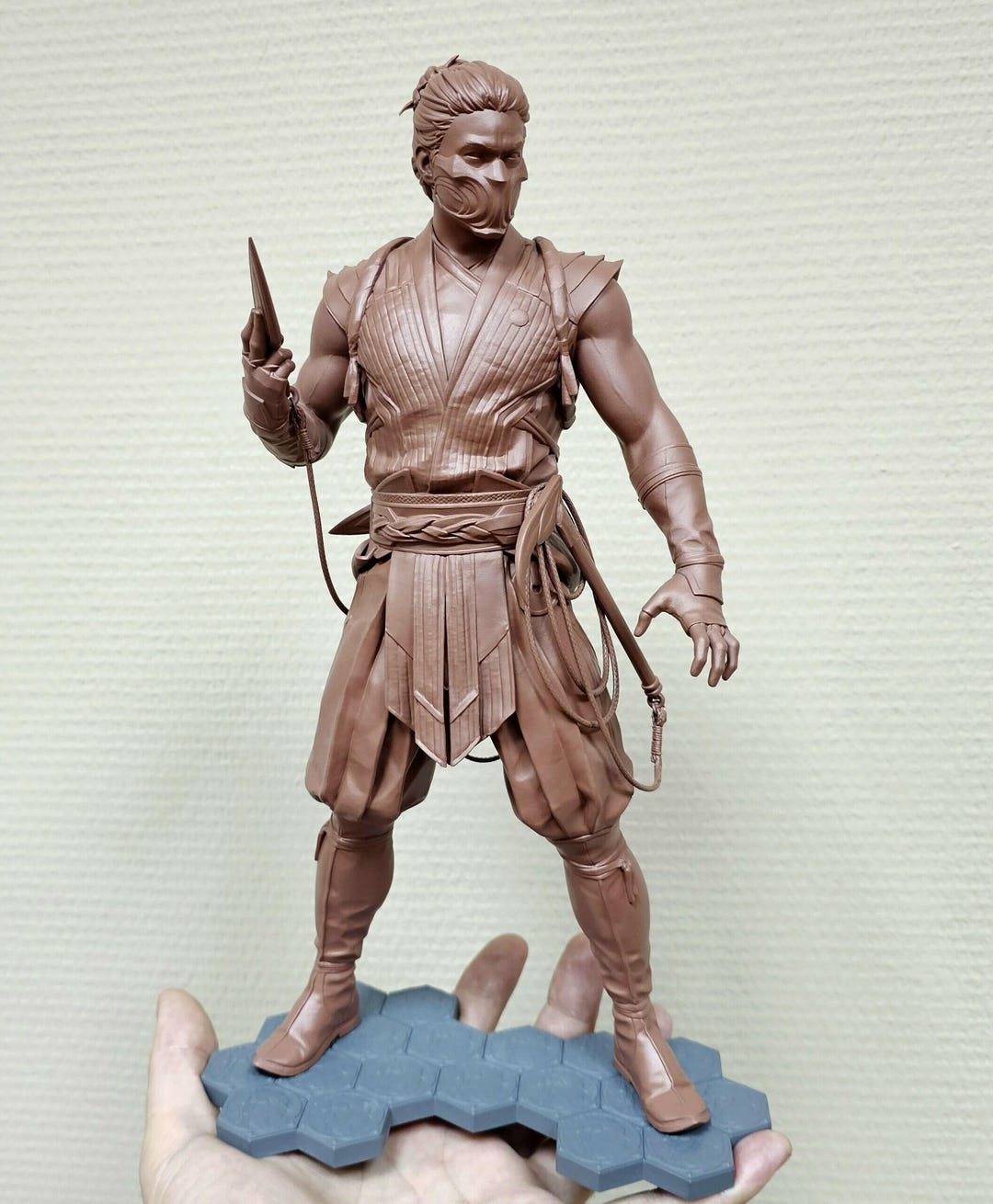 Scorpion 3D Printed Figure - Mortal Kombat Iconic Hellspawn Collectible ...