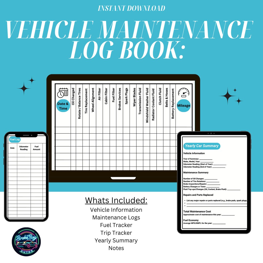 Auto Log Book | Fuel Tracker | Trip. Tracker | Maintenance Tracker ...