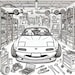 Miata Coloring Book JDM Coloring Book MX5 Coloring Book Eunos Roadster ...