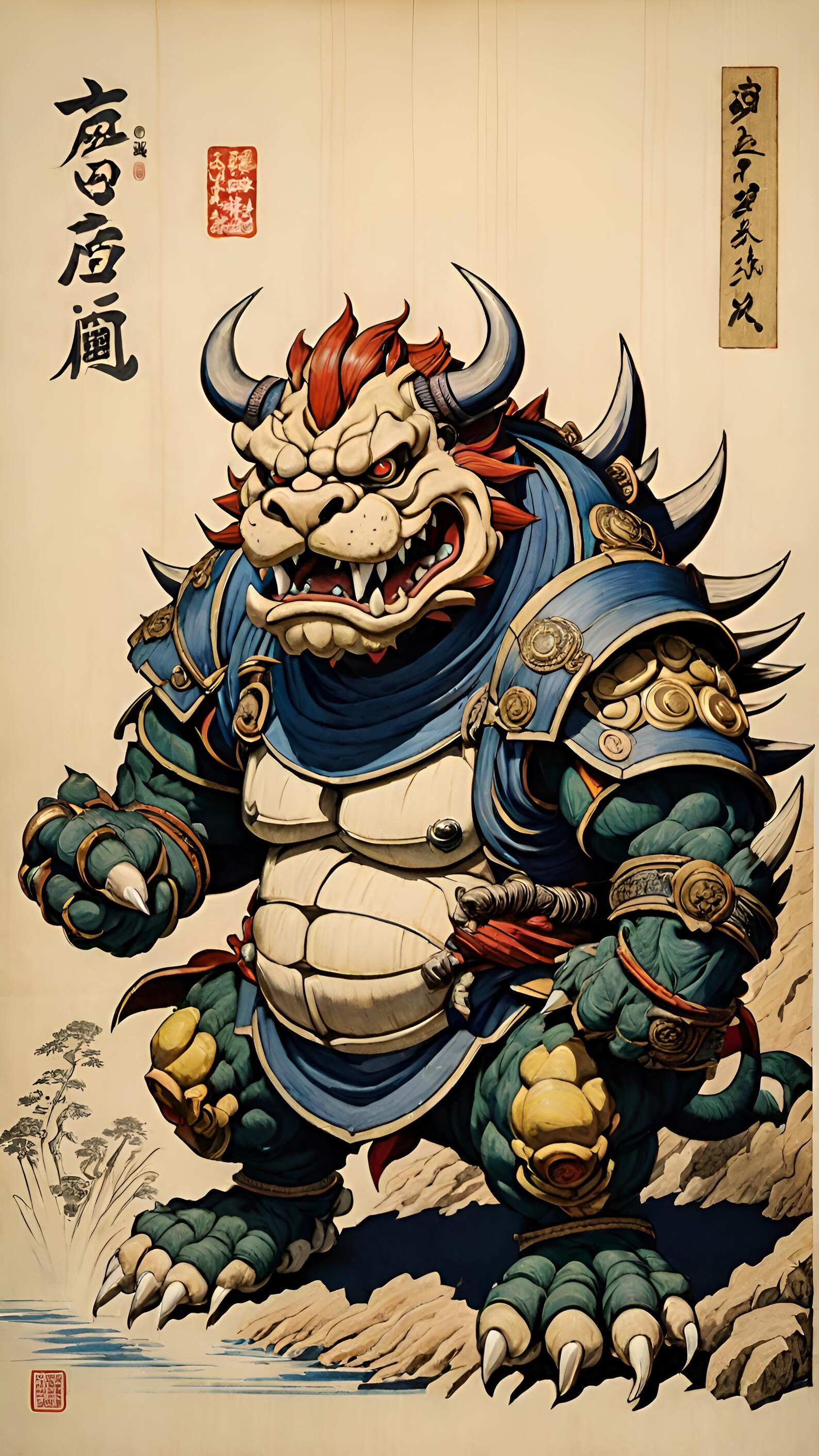 Bowser Inspired Super Mario Printable Digital Download for Shirts ...