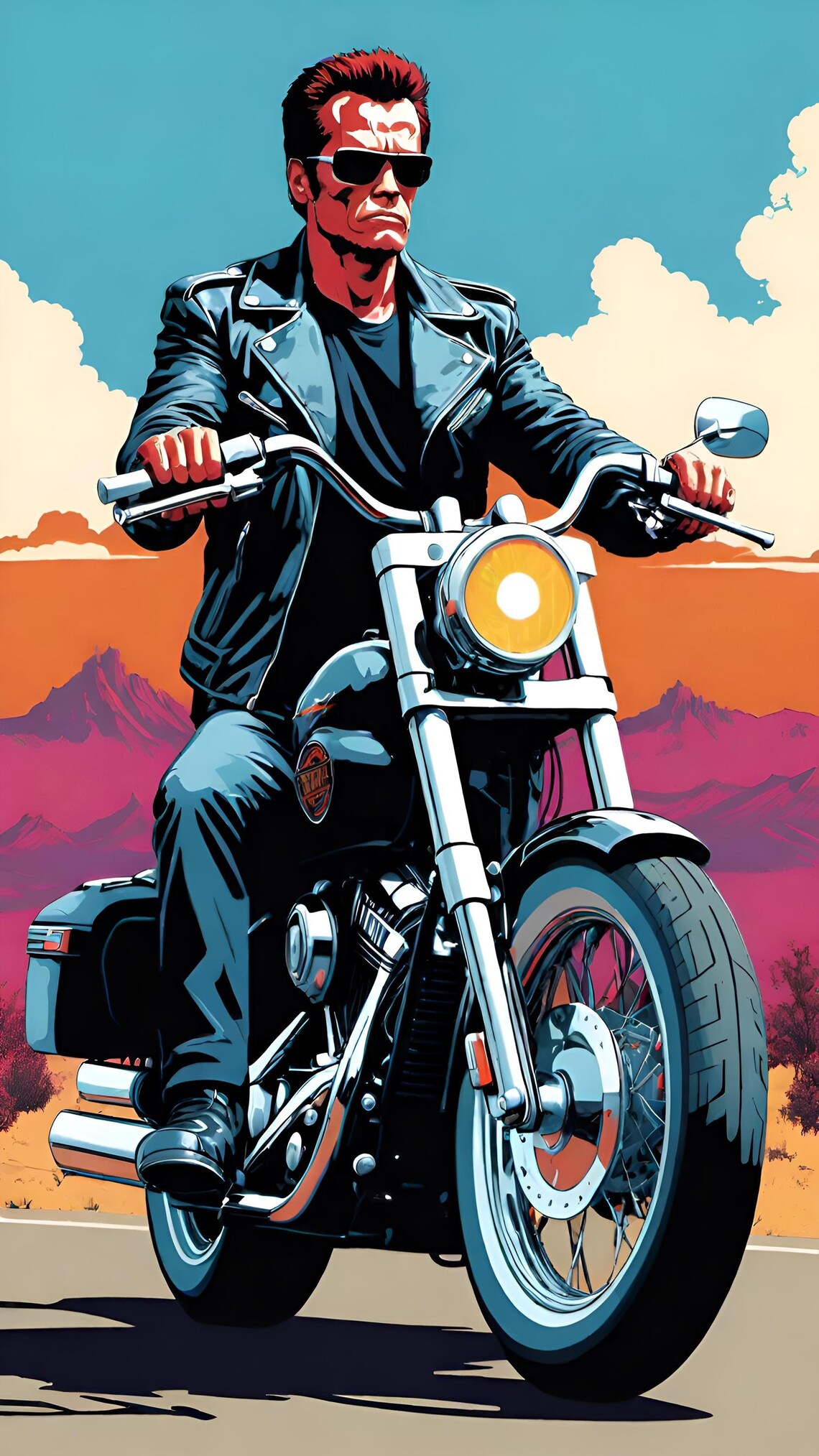 Terminator Printable Digital Download for Shirts Posters Retro Movie ...