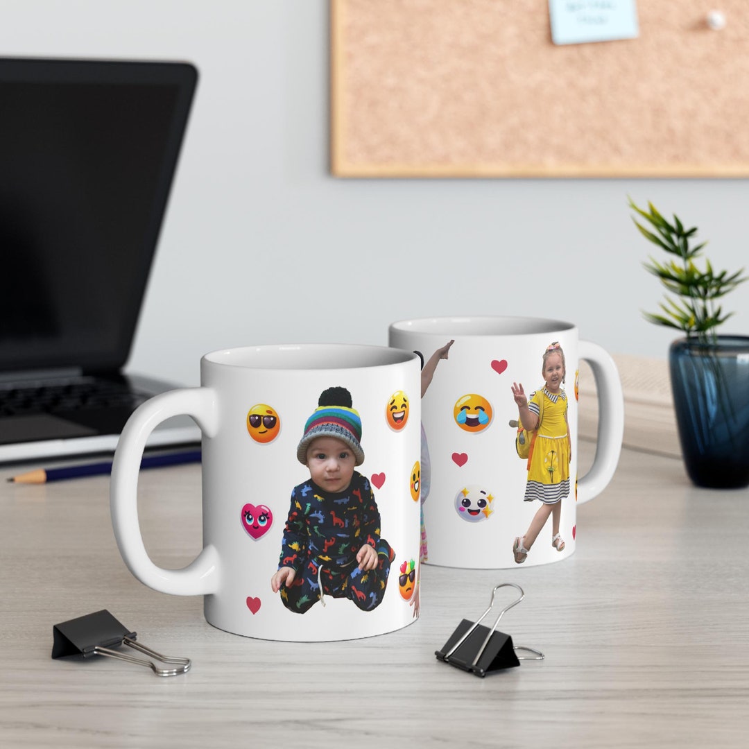 Custom Mug, Kids Photo Mug, Personalized Photo Mug, Gift for Parent Mug ...