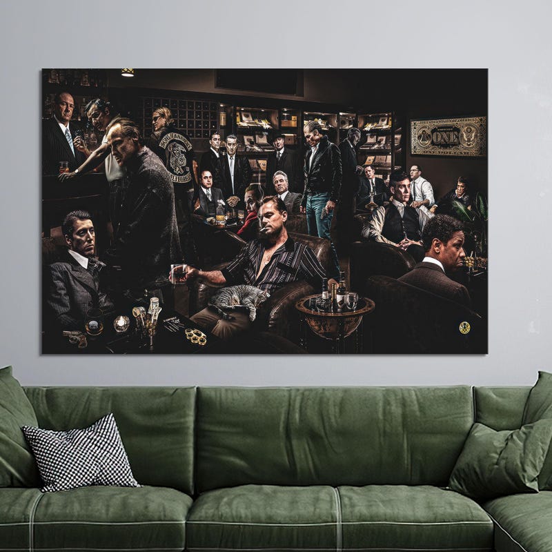 Gangster Films Canvas - Etsy
