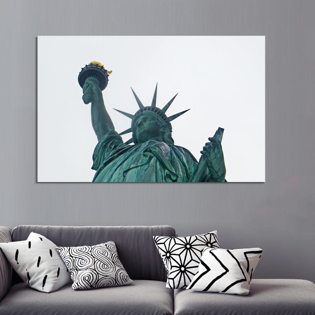 Statue of Liberty Canvas Print: New York City Wall Art - Etsy