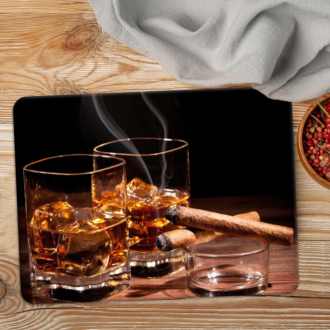 Cigar Serving Board, Glass Chopping Board, Modern Chopping Board ...