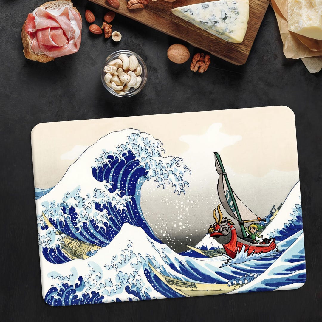 The Great Wave Cutting Board, the Legend of Zelda Windwaker the Great ...