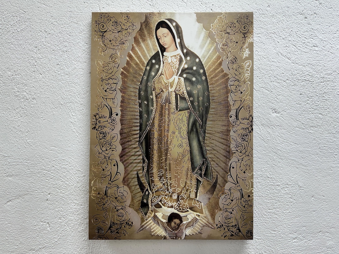 Our Lady of Guadalupe Canvas Art: Catholic Home Decor - Etsy