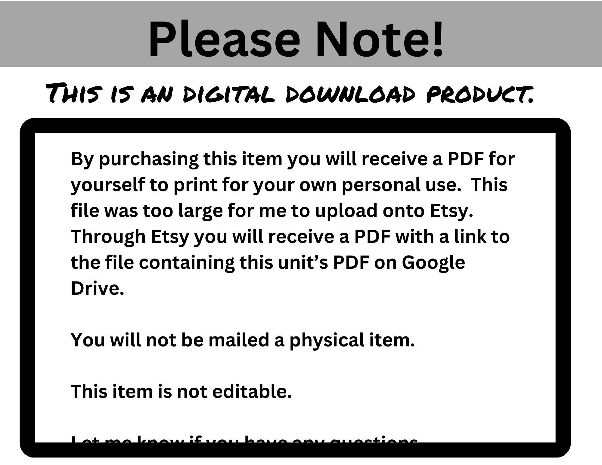 Pumpkin Jack Unit Study - Etsy