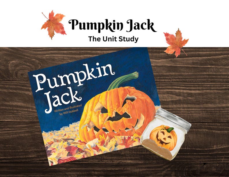 Pumpkin Jack Unit Study - Etsy