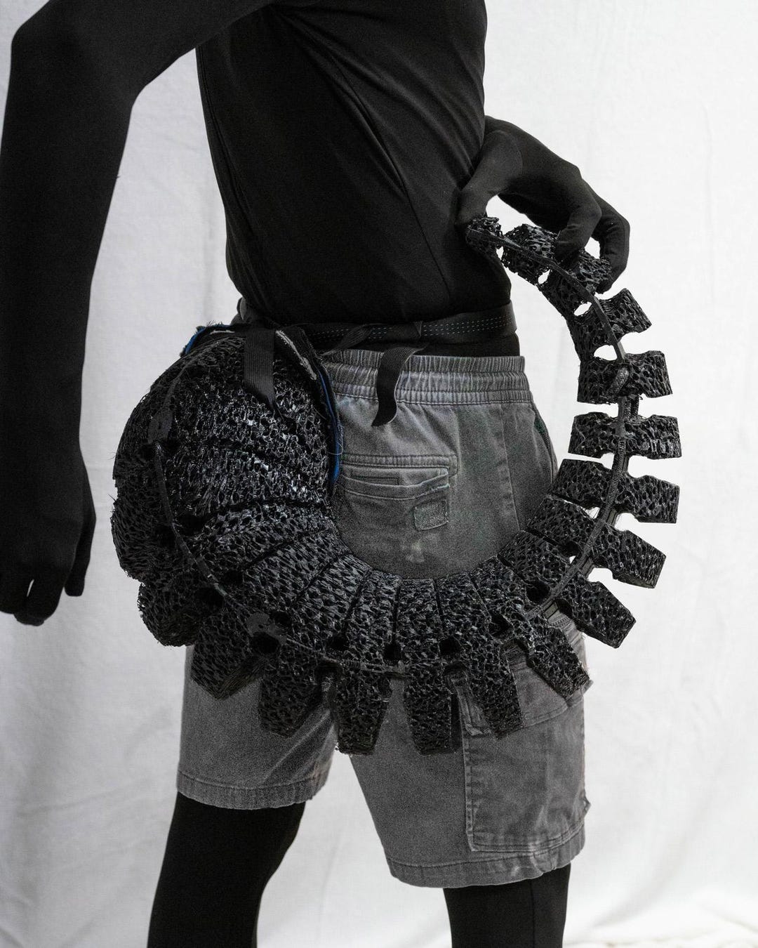 Flexible Fursuit Tail Base - TPU Printed - Furry Costume DIY Tail Kit ...