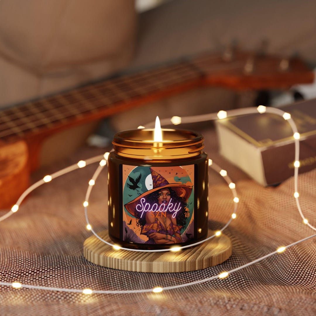 Soy Candle, Amplifying Light, Amber Jar, Aroma Match, Home Decor ...