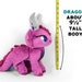 Wyvern & Dragon Chibi Plush Sewing Pattern .pdf Tutorial - Etsy