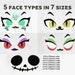 Monster Eyes Machine Embroidery File Design for Plush 7 Sizes Vampire ...
