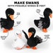 Swan Plush Animal Sewing Pattern .pdf Tutorial - Etsy