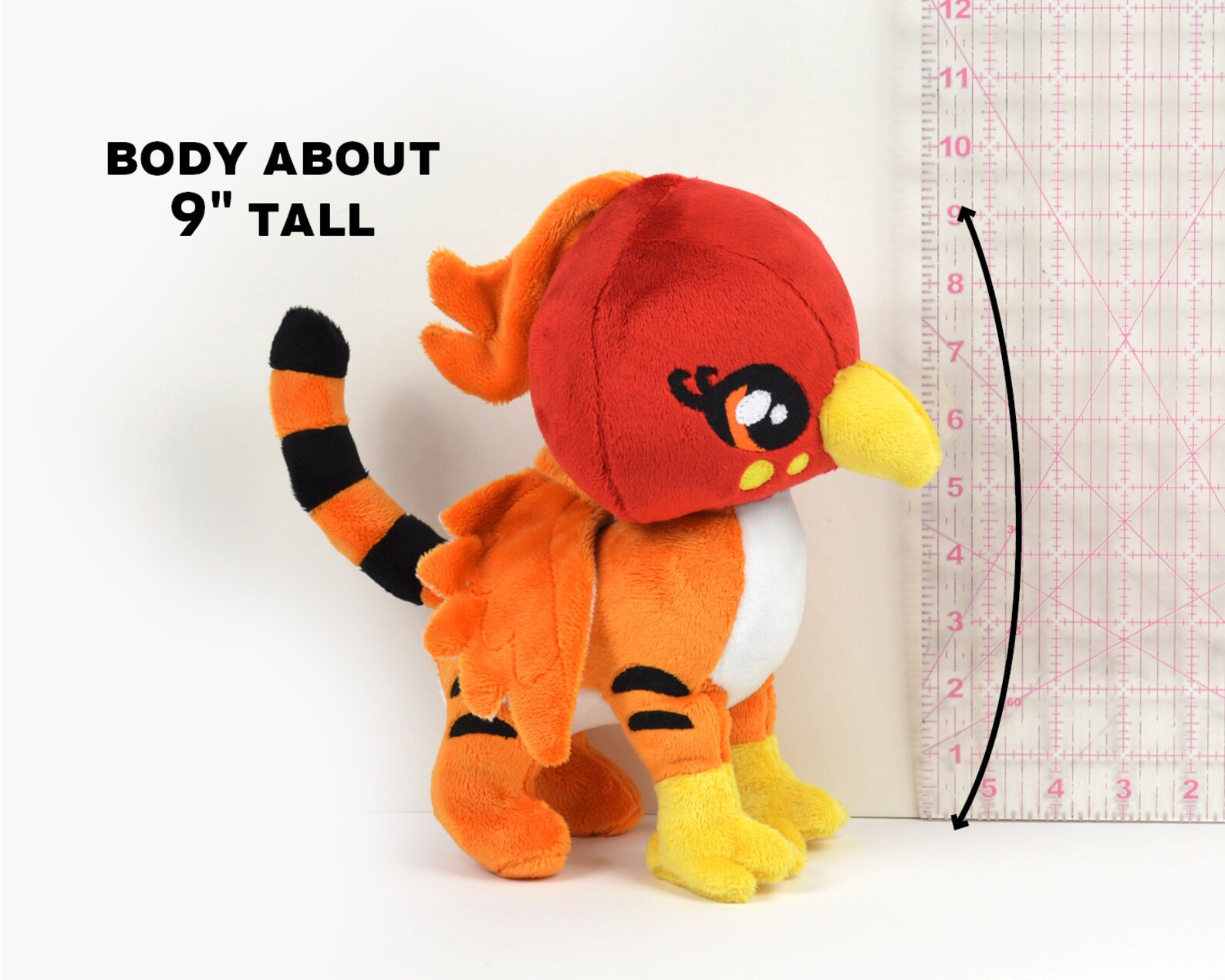 Big Cat Griffin Chibi Plush Sewing Pattern .pdf Tutorial | Etsy