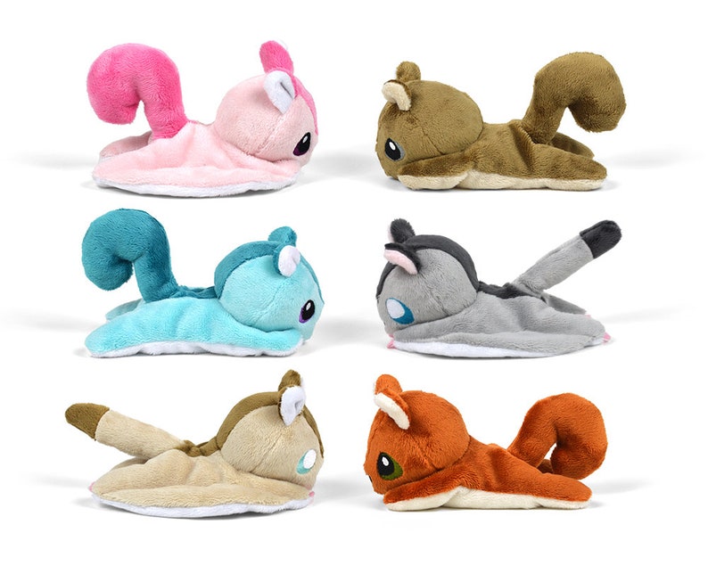 Squirrel Pocket Plush Sewing Pattern .pdf Tutorial Flying - Etsy