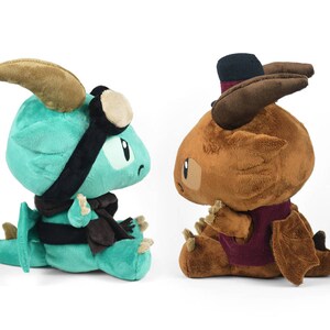 Chibi Steampunk Dragon Plush Sewing Pattern .pdf Tutorial - Etsy