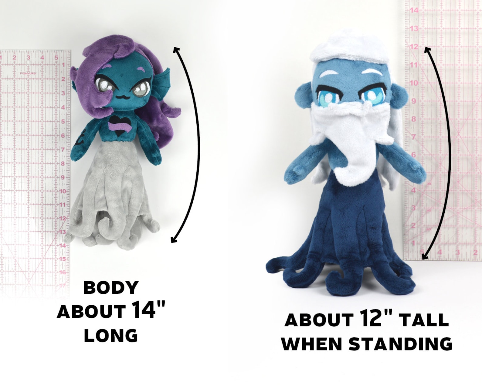 Chibi Mermaid Doll Plush Sewing Pattern .pdf Tutorial Merman - Etsy