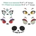 Monster Eyes Machine Embroidery File Design for Plush 7 Sizes Vampire ...