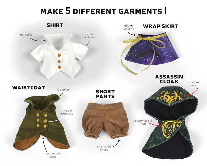 Anthro Bird & Harpy Doll Plush Sewing Pattern .pdf Tutorial - Etsy