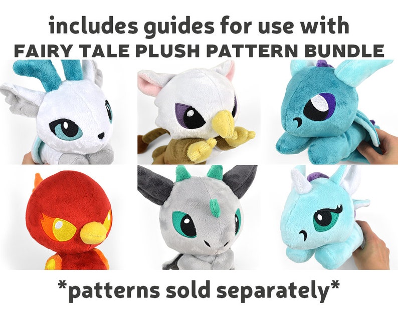 Fairy Tale Plush Eyes Machine Embroidery File Design Bundle for Phoenix ...