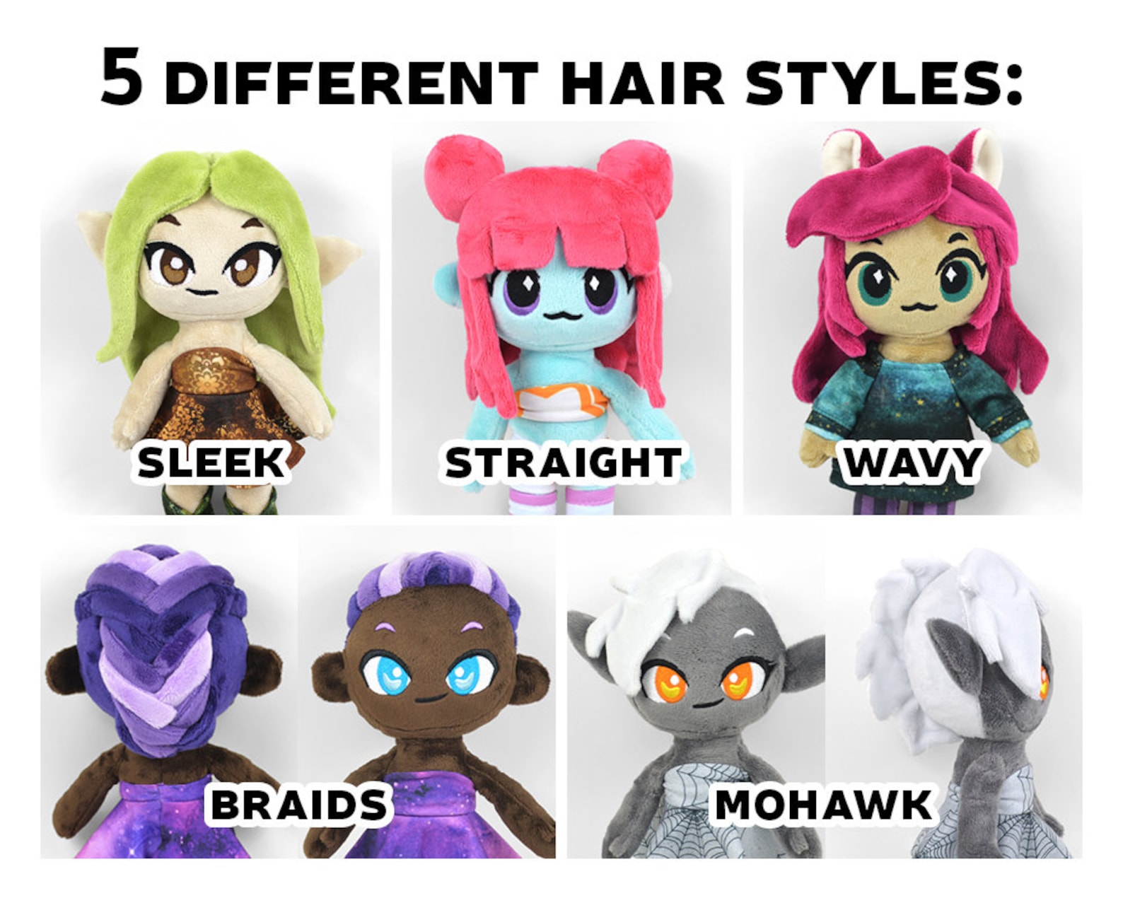 Chibi Human Doll Plush Sewing Pattern .pdf Tutorial With - Etsy