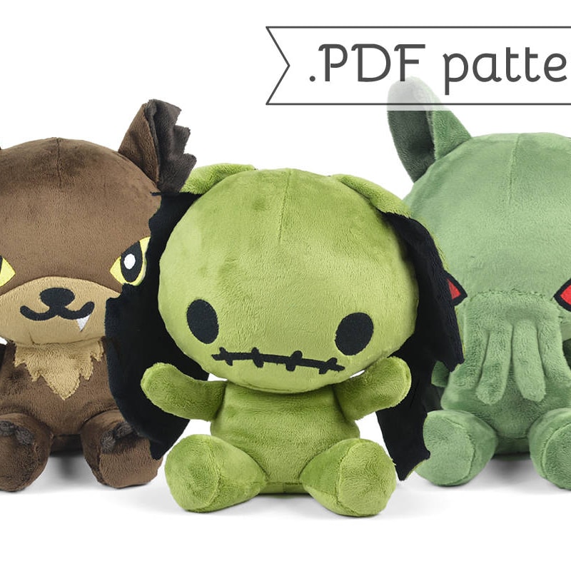 Chibi Animal Plushies - Etsy