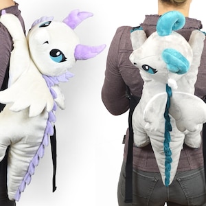 Dragon Plush Backpack Sewing Pattern .pdf Tutorial Stuffed Animal - Etsy