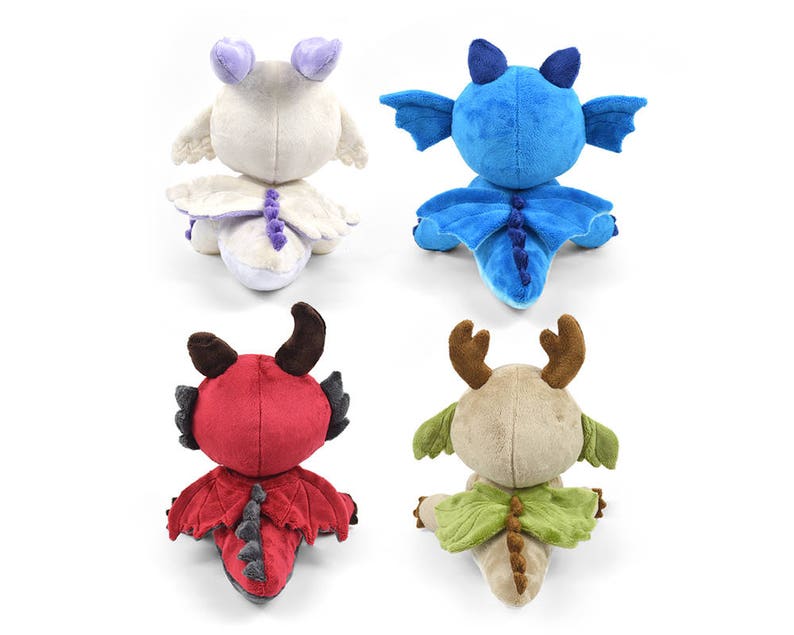 Floppy Dragon Plush Sewing Pattern .pdf Tutorial Elemental - Etsy