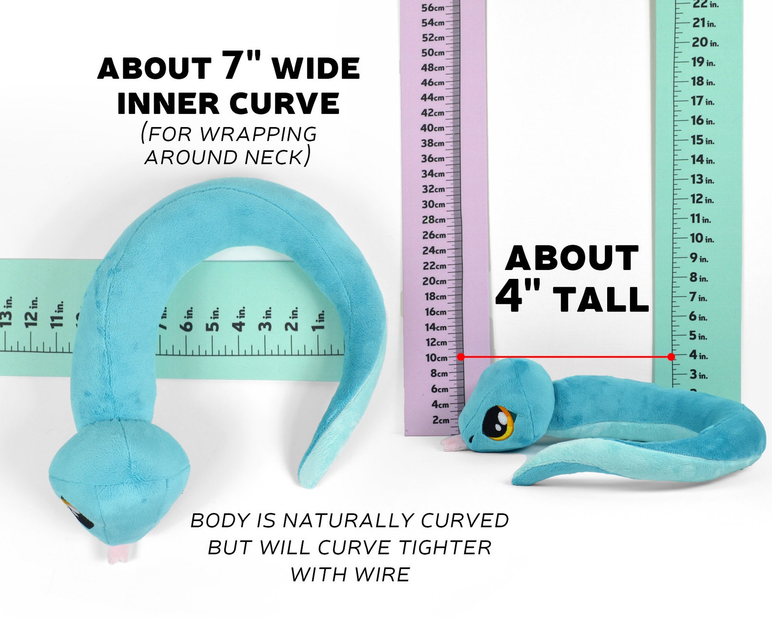 Neck Dragon Plush Sewing Pattern .pdf Tutorial Posable Wearable ...