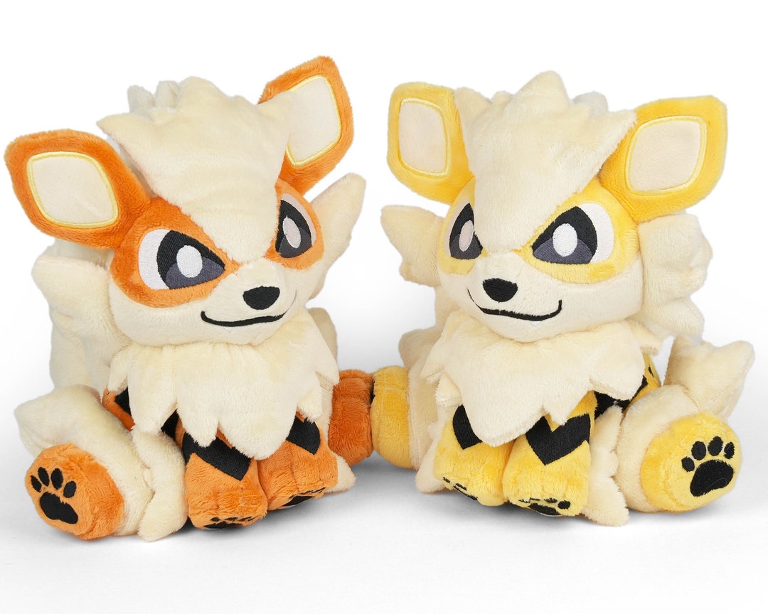 Fire Puppy Plush Plushie Stuffed Animal in Minky Faux Fur - Etsy