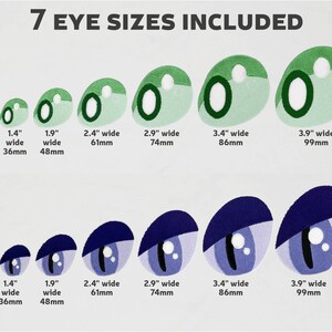 Bug Eyes #2 Machine Embroidery File Design for Plush 7 Sizes - Etsy
