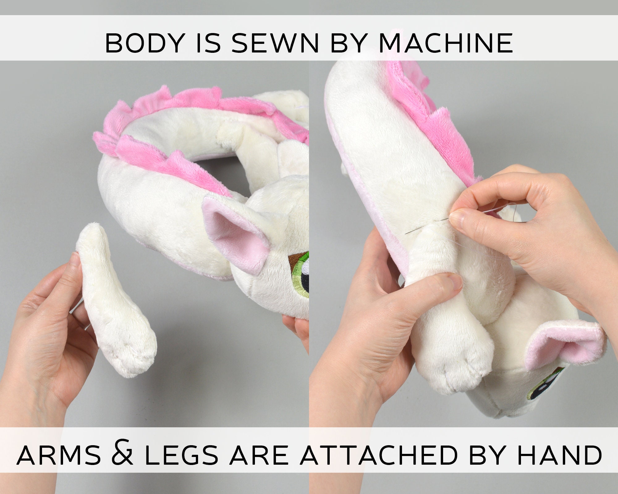 Neck Dragon Plush Sewing Pattern .pdf Tutorial Posable | Etsy UK