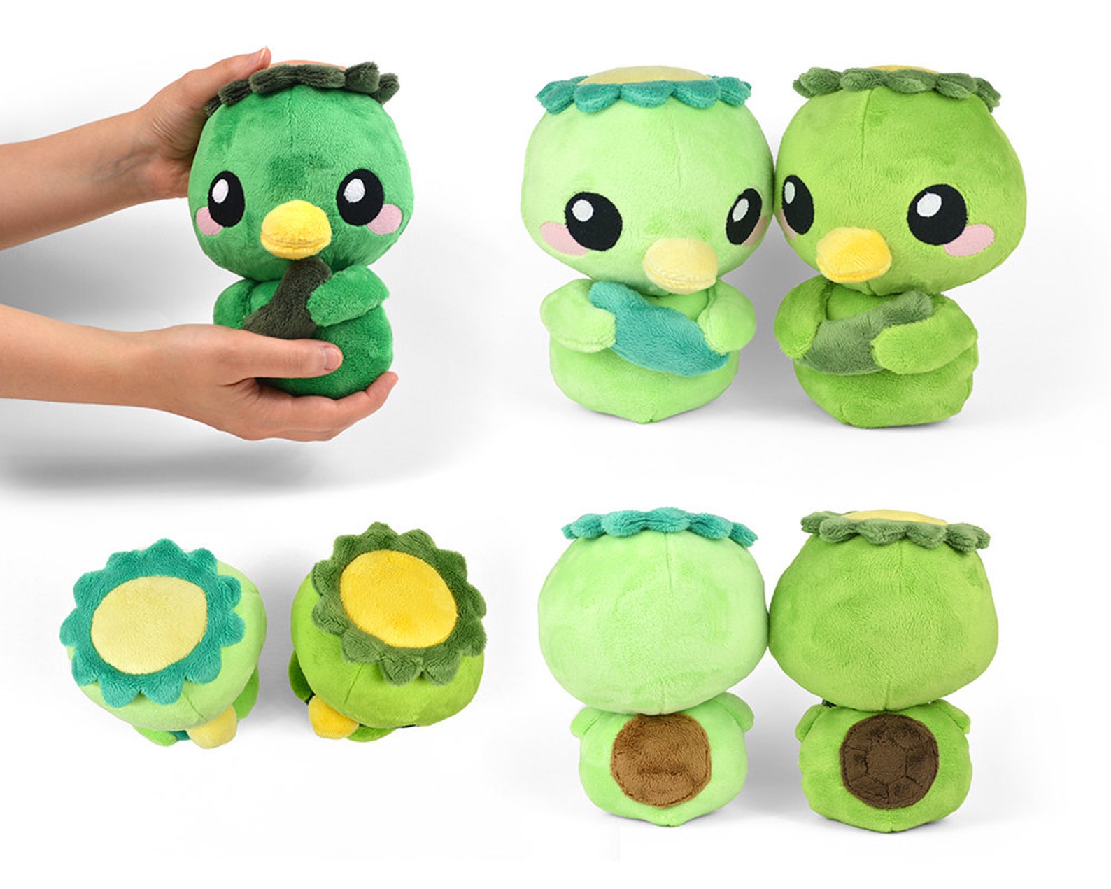 Youkai Sewing Plush .pdf Pattern Bundle Kitsune Kappa Tanuki Kirin ...